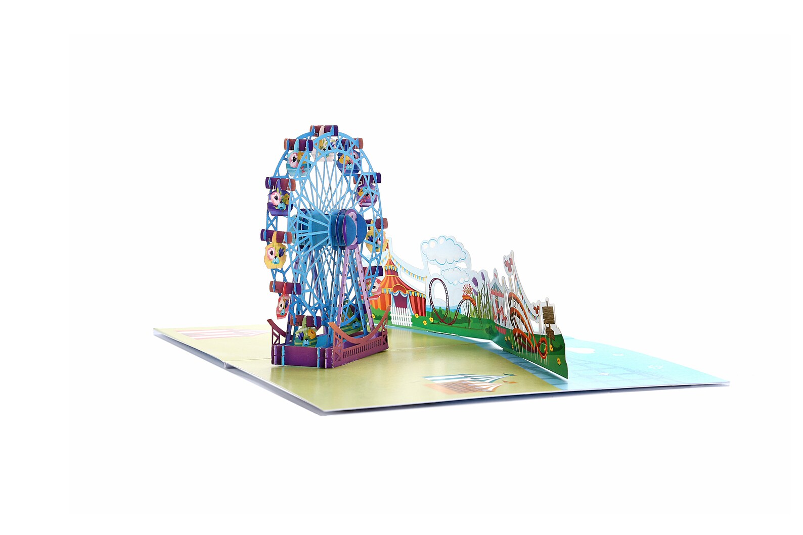 Liif Ferris Wheel Park Pop up Card Happy Birthday Card for - Etsy