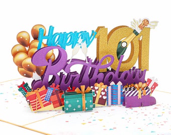 101 Birthday Card - Etsy