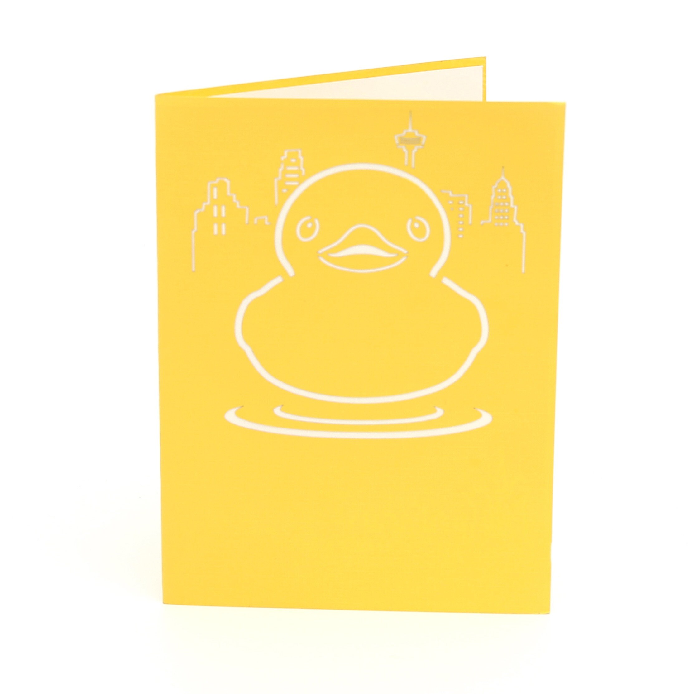 Liif Rubber Duck Pop up Card 3D Duck Pop up Card Pop up Card | Etsy
