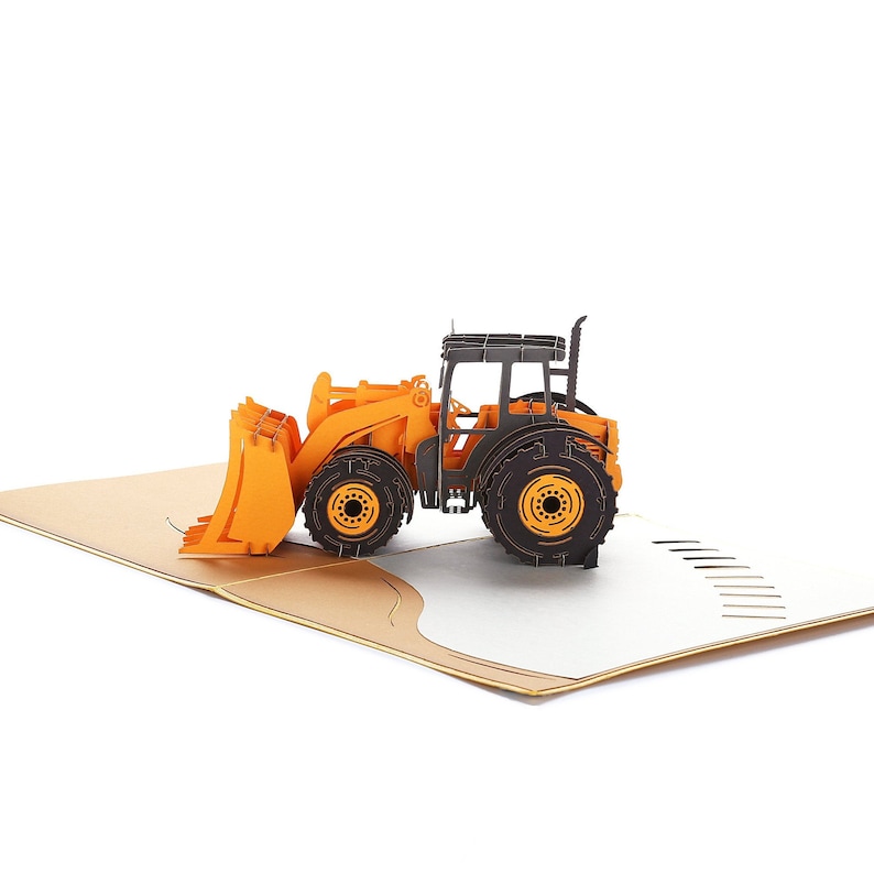 Liif Digger Pop Up Cards 3D Greeting Birthday Card For Kid | Etsy