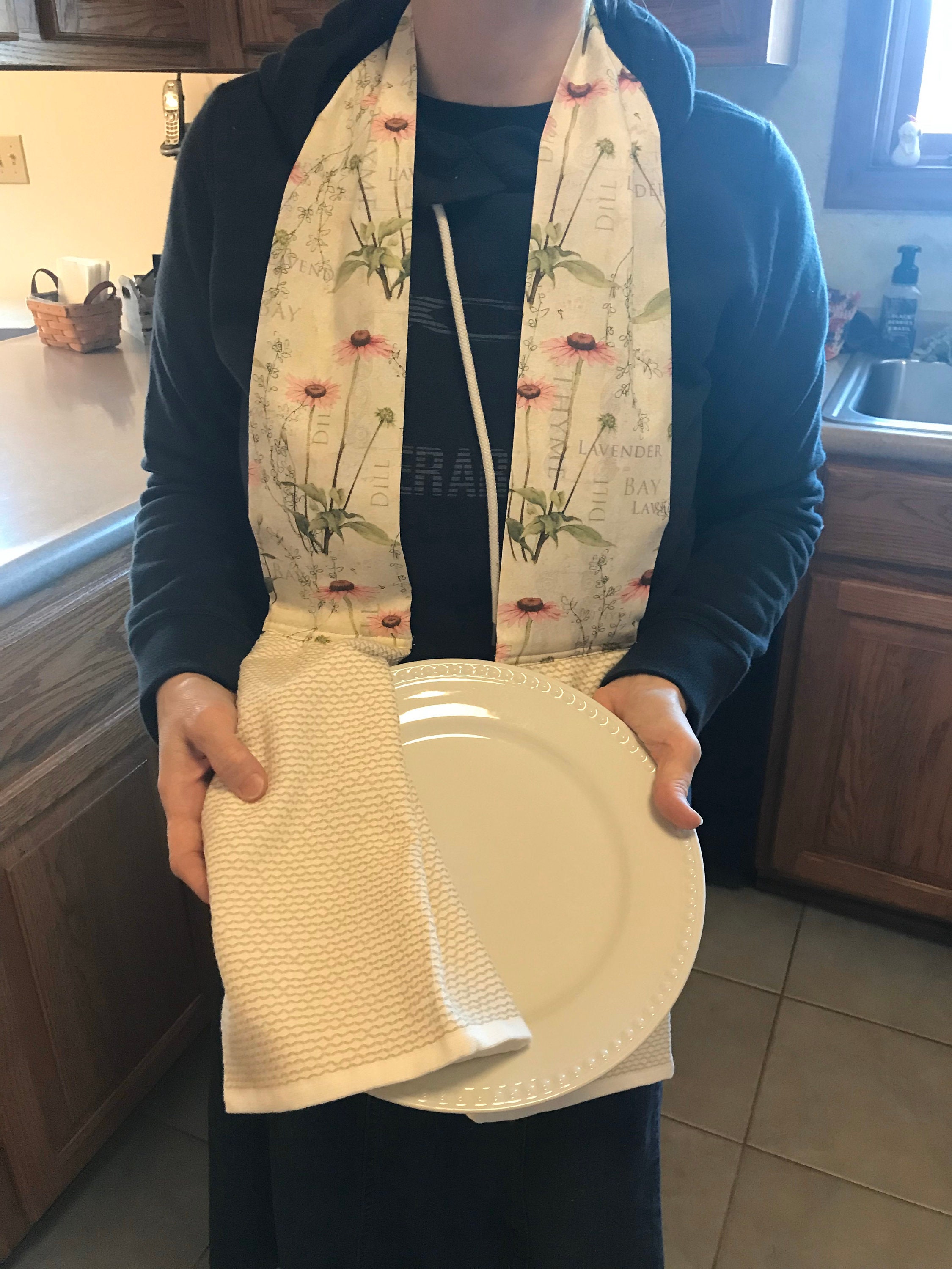 Kitchen Towel Scarf - Etsy