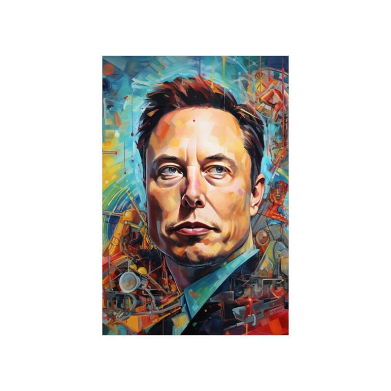 Elon Musk One of A Kind Premium Matte Vertical Poster - Etsy
