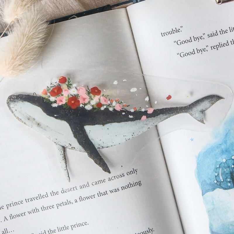 Whale Sticker - Etsy