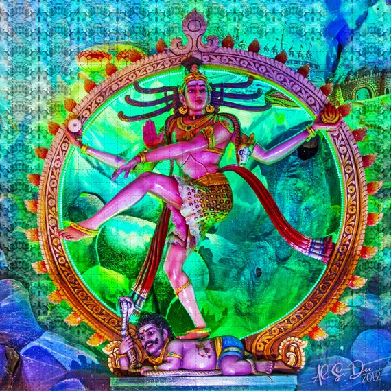 Psychedelic Blotter Art // AL SHIVA // 900 Hits 7.5 X | Etsy