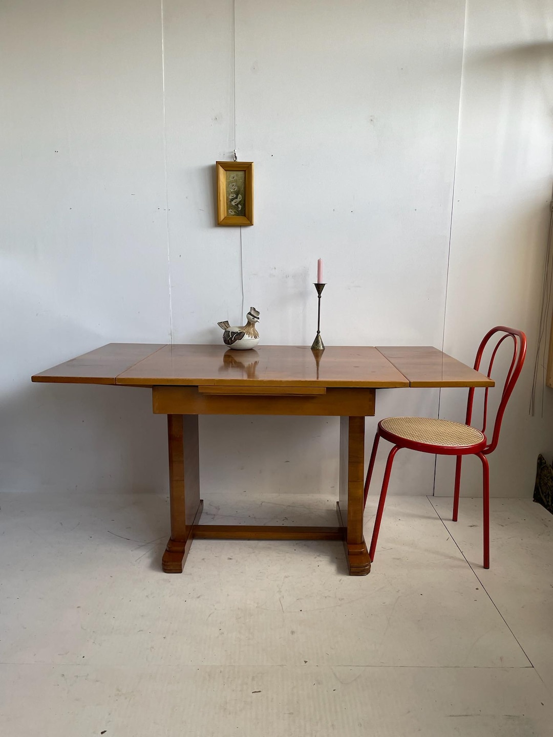 CC41 Utility Furniture Art Deco Style Extendable Dining Table Made by ...