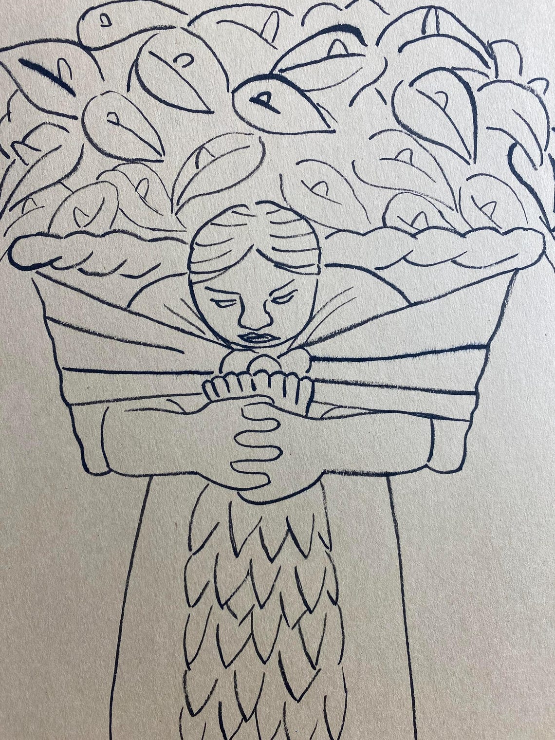 Diego Rivera, Drawing, Painting, Original, Mexican Art, Art, Frida ...