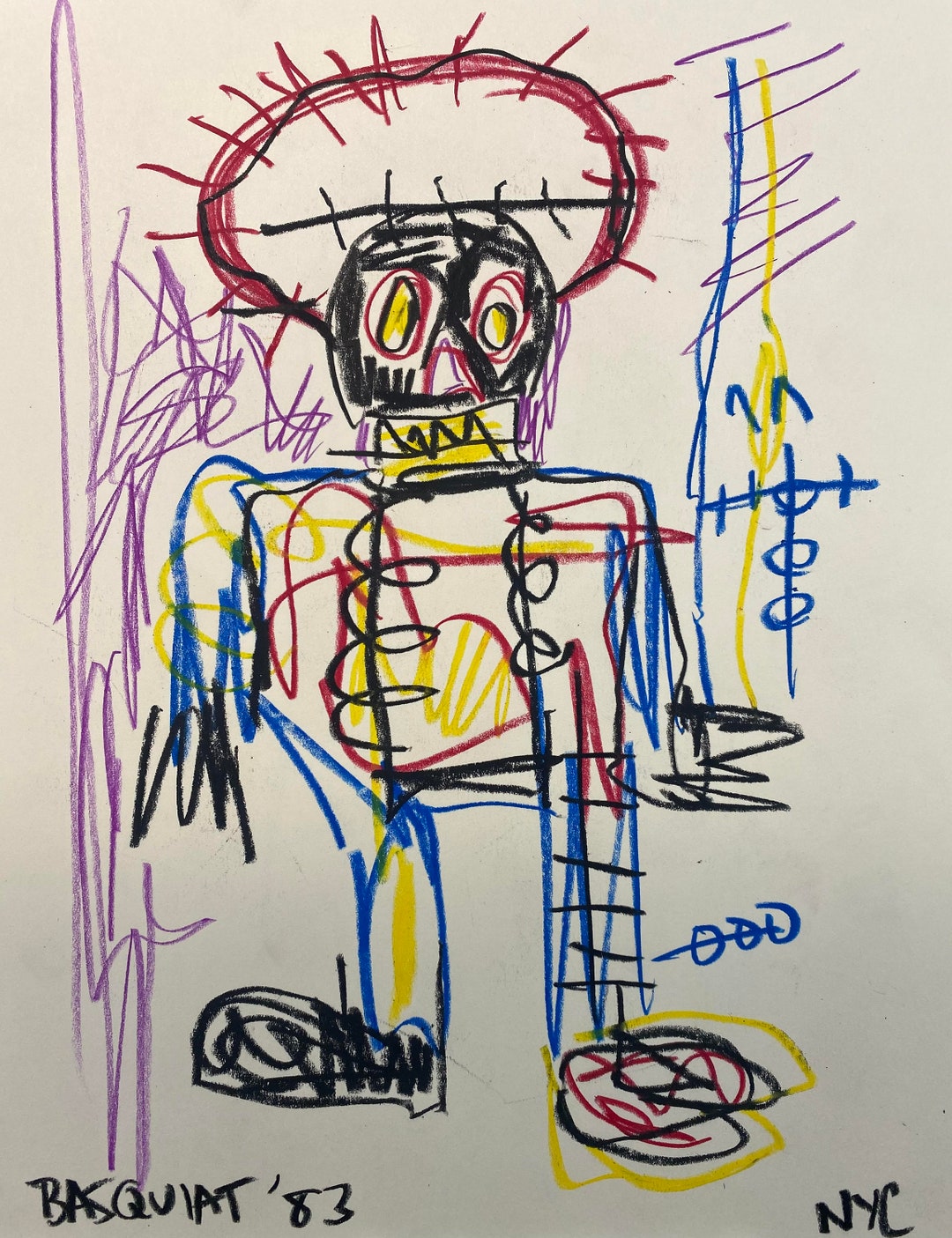 80s, Basquiat, Jean Michel Basquiat, New York, Graffiti, Artist, Art ...