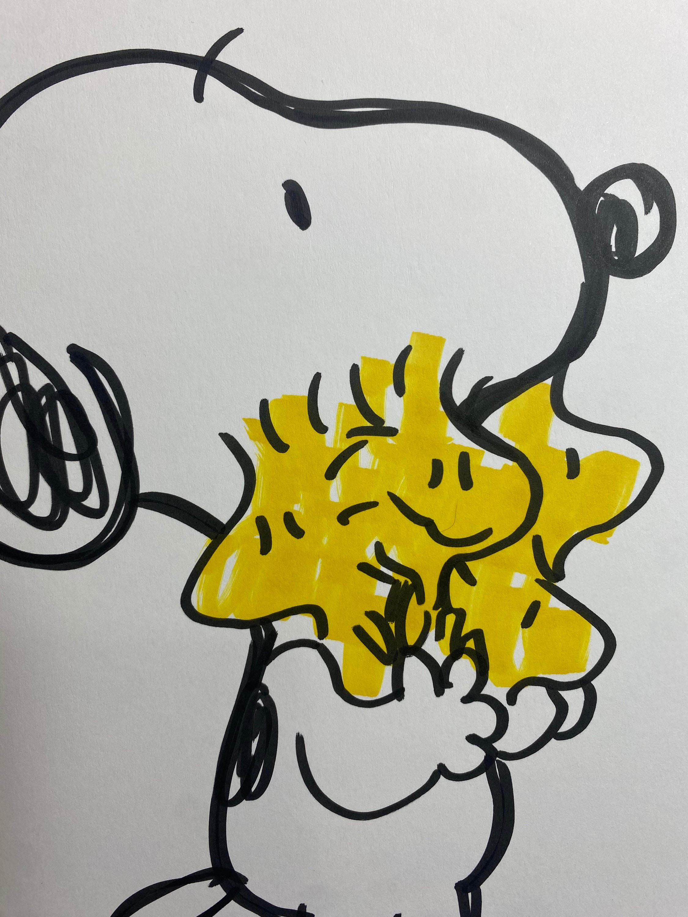 Peanuts, Snoopy, Original, Drawing, Painting, Art, Artwork, Charlie ...