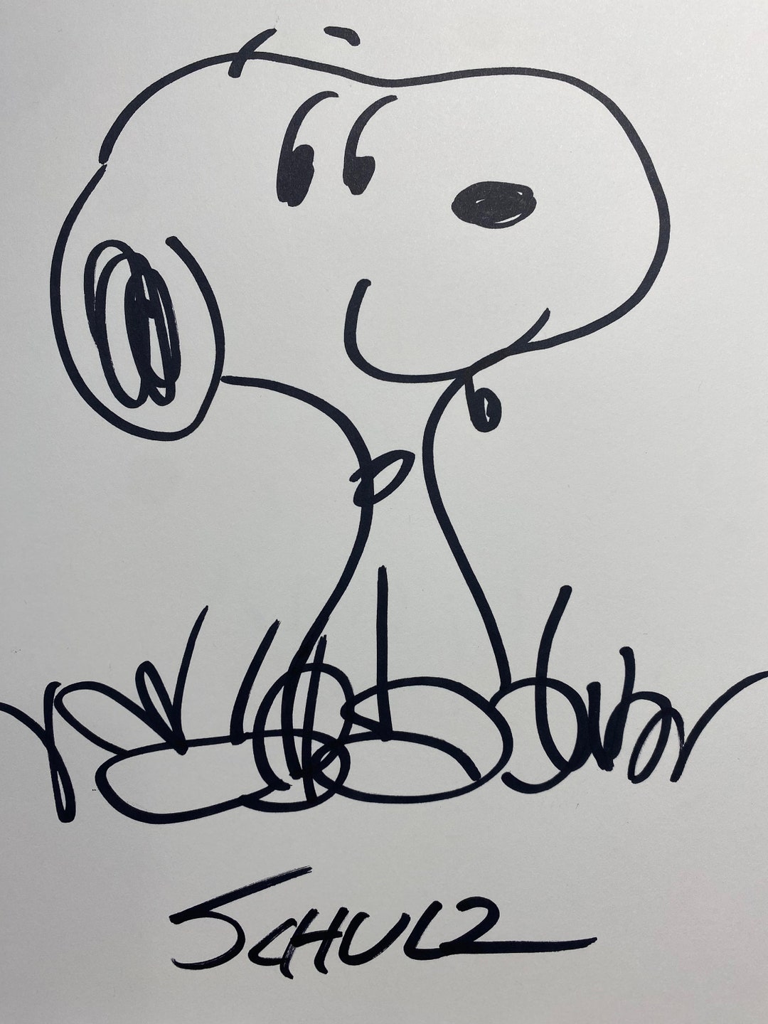 Peanuts, Snoopy, Original, Drawing, Painting, Art, Artwork, Charlie ...