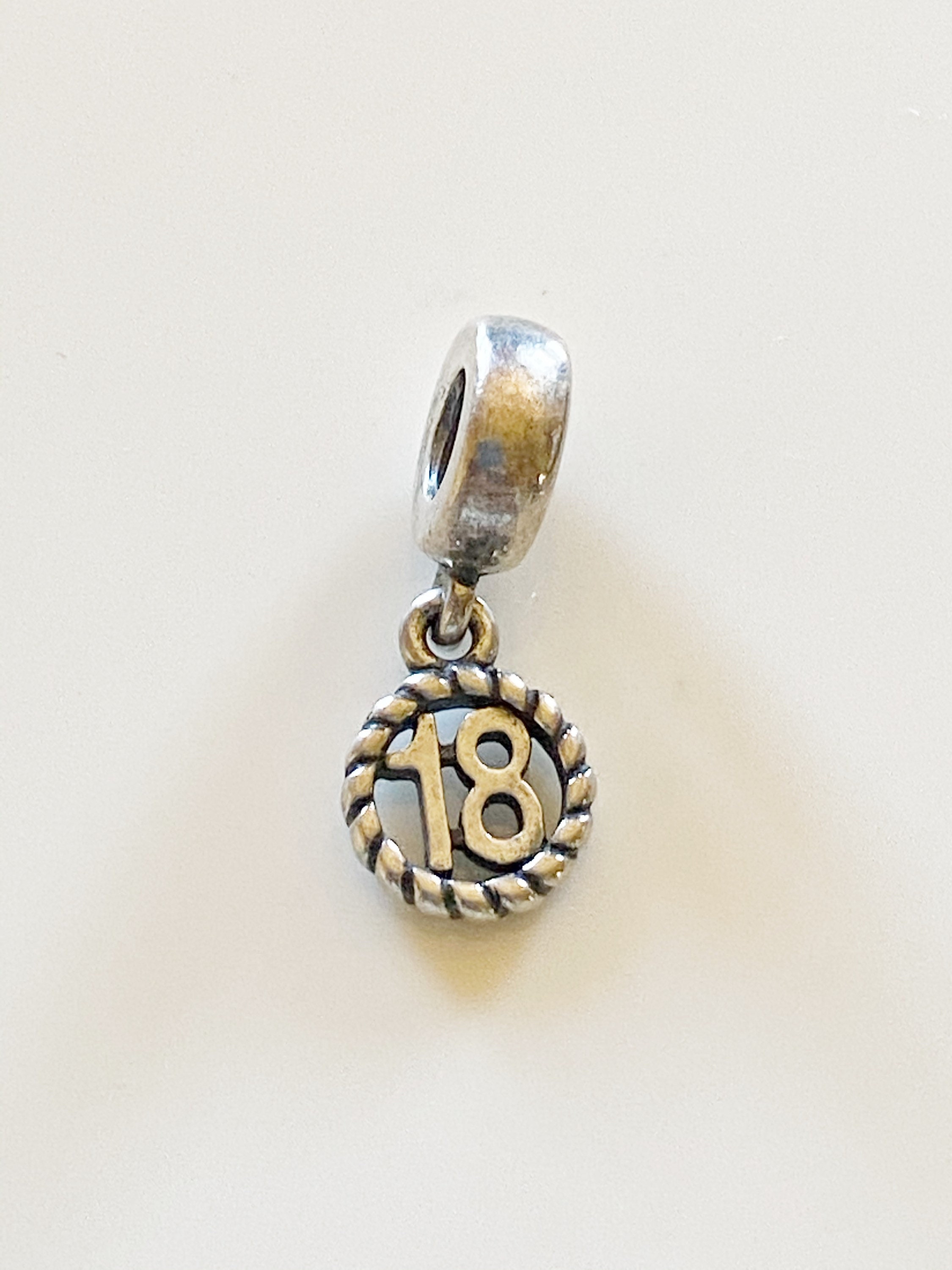 New and Authentic Pandora 18th Birthday Charm 790495 - Etsy Australia