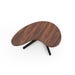 Boomerang Coffee Table in Mid Century Modern, Walnut Table, Side Table ...