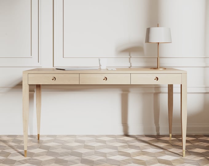 Oak Desk for Emma - Etsy