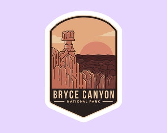 Bryce Canyon National Park Sticker - Etsy