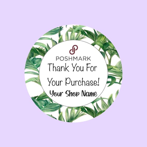 Stickers, Labels & Tags Logo Stickers Custom Thank You Stickers ...