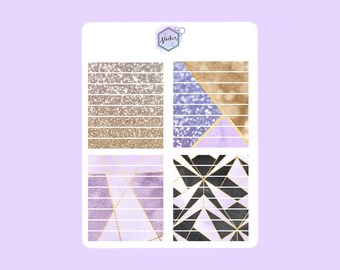 Teal Glitter Header Holidays Planner Stickers to Be Used W/ Erin ...