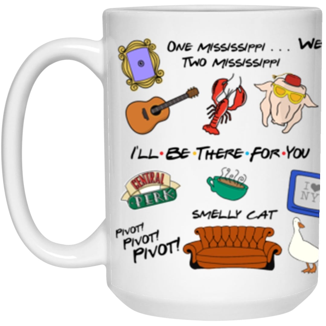 Friends Mug – Central Perk Coffee Cup, Friends TV Show Gift, Friends ...