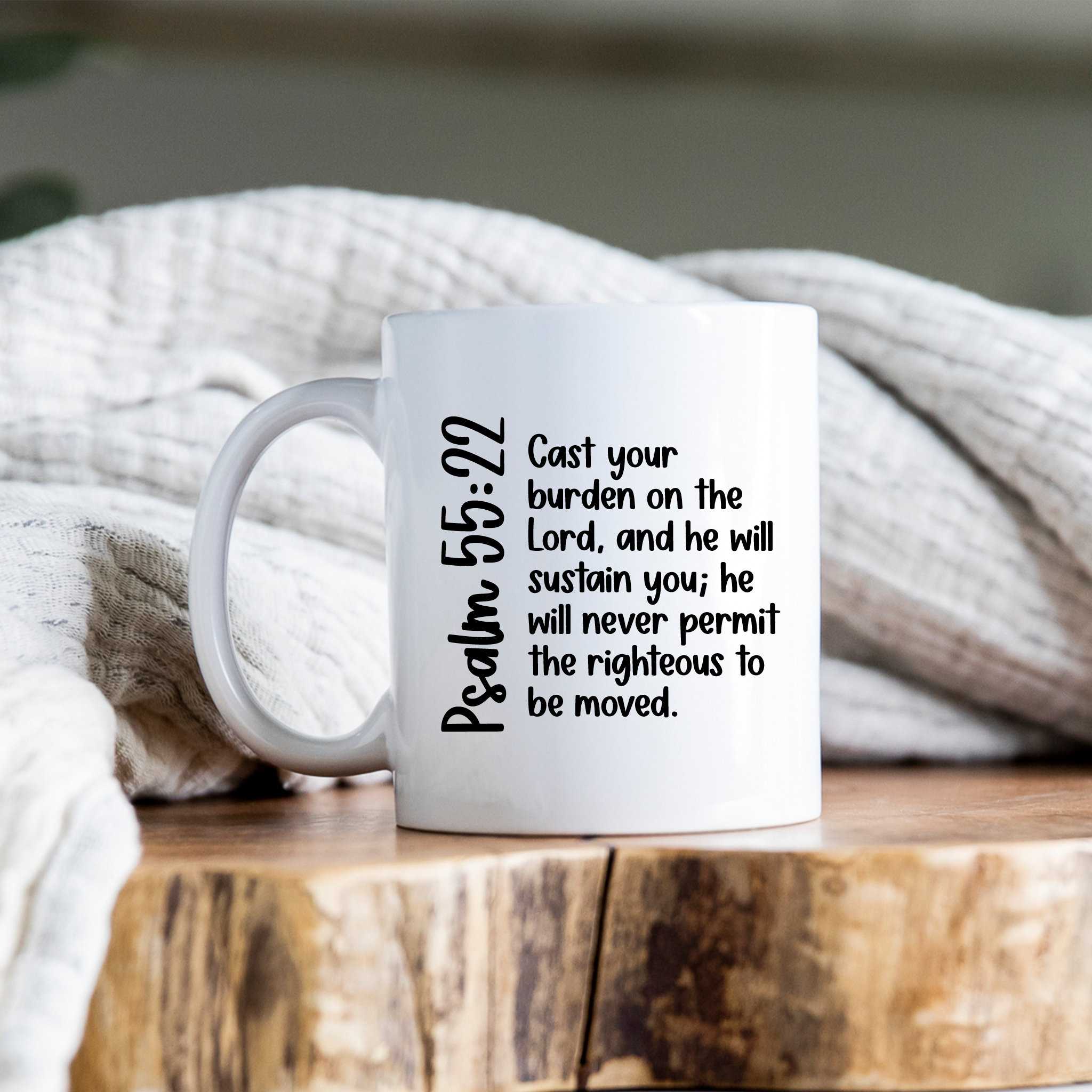 Bible Mug Christian Scripture Coffee Mug Bible Verse Gift Religious ...