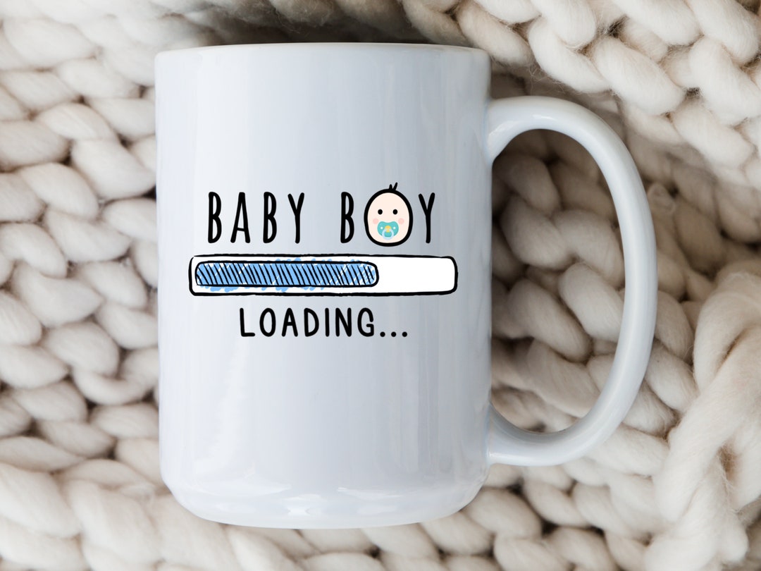 Baby Boy Mug Baby Shower Gift Loading New Pregnancy Gift New Mom Mug ...