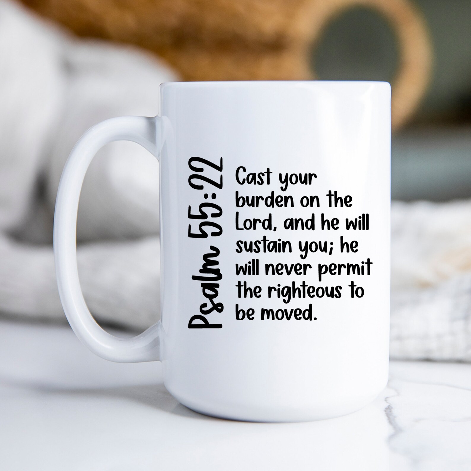 Bible Mug Christian Scripture Coffee Mug Bible Verse Gift Religious ...