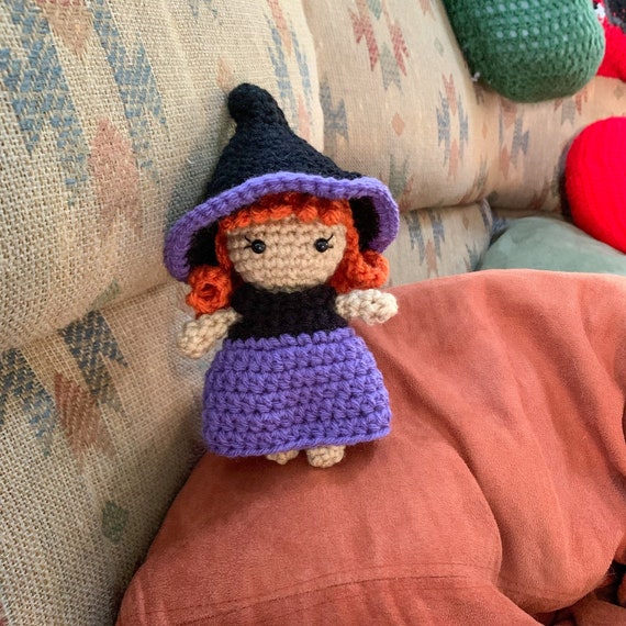 Witch Crochet Plush | Etsy
