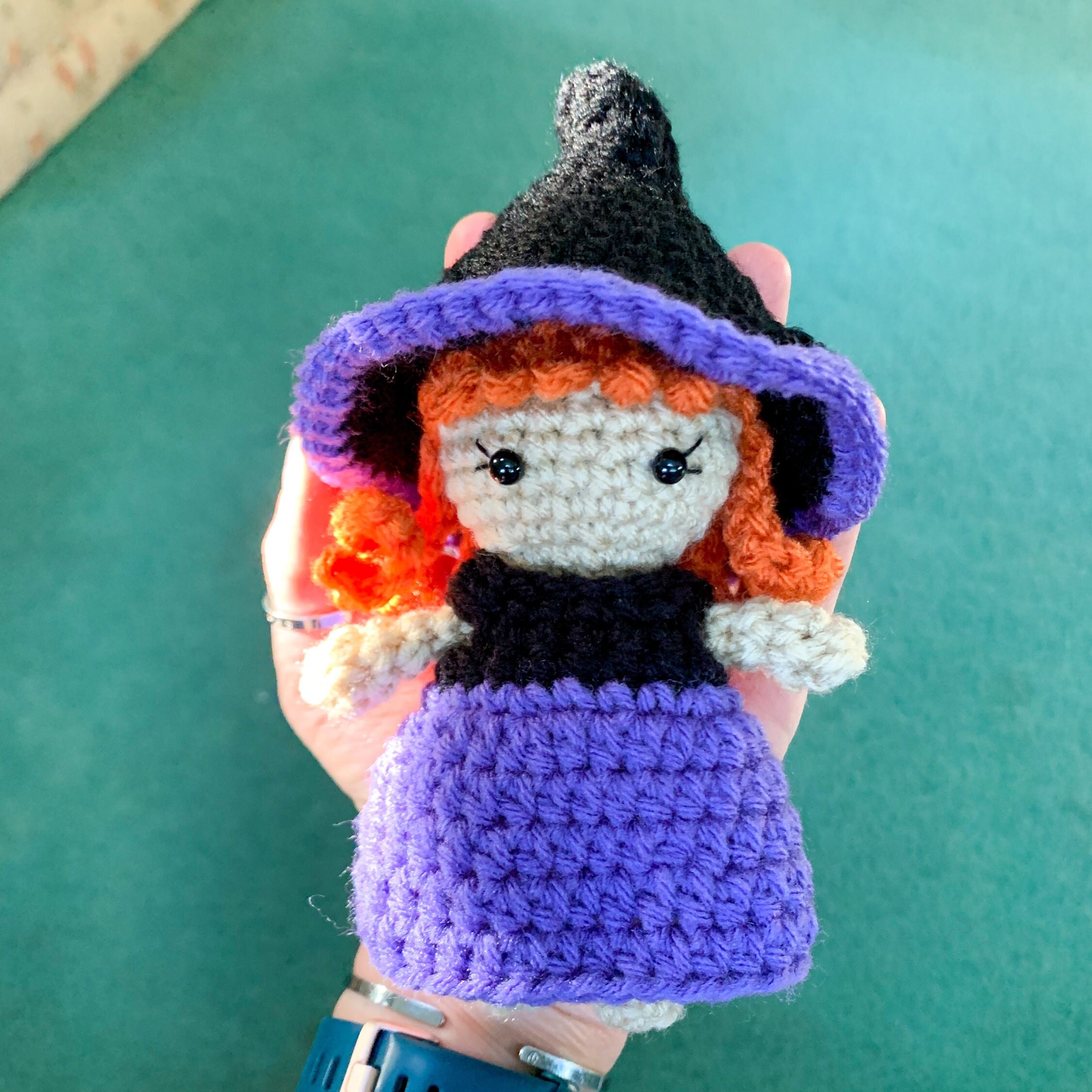Witch Crochet Plush - Etsy