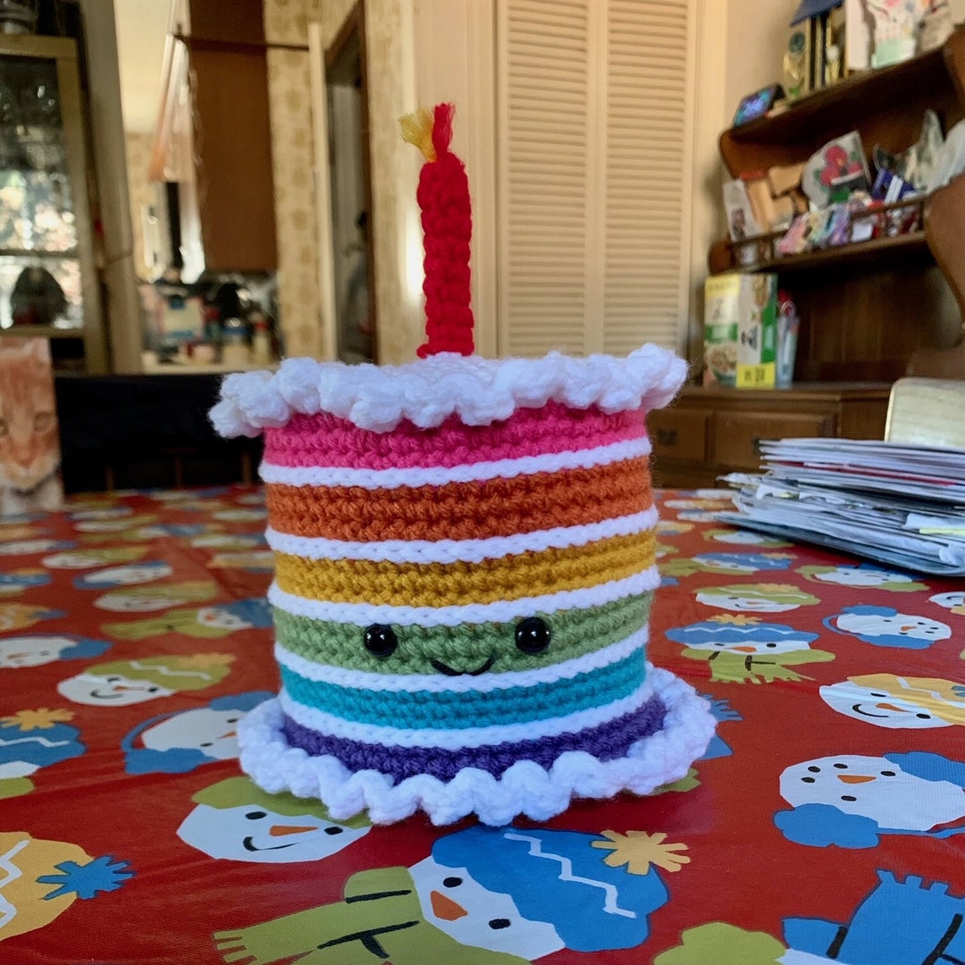 Birthday Cake Plush - Etsy