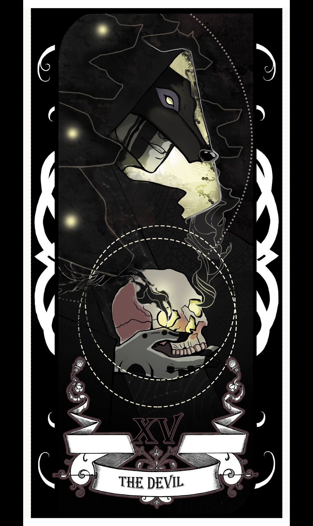 Elven Tarot 15 the Devil - Etsy