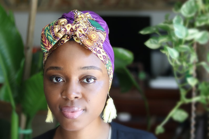 Pre-tied Headwrap Turban Dashiki Headwrap African Headwrap - Etsy