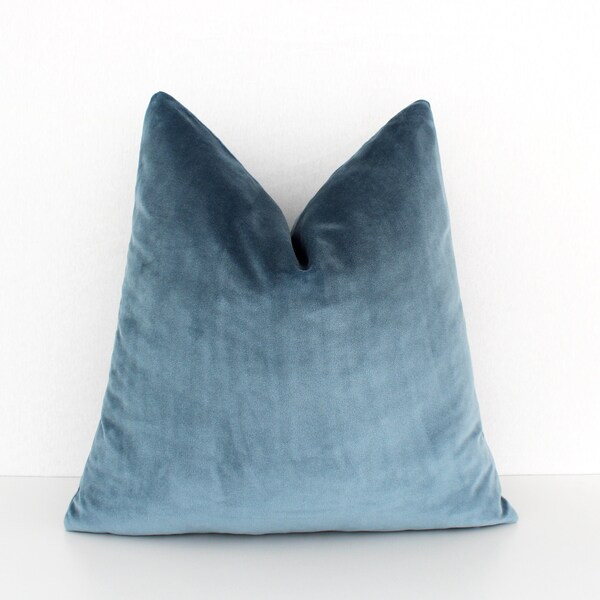 Light Blue Throw Pillow - Etsy