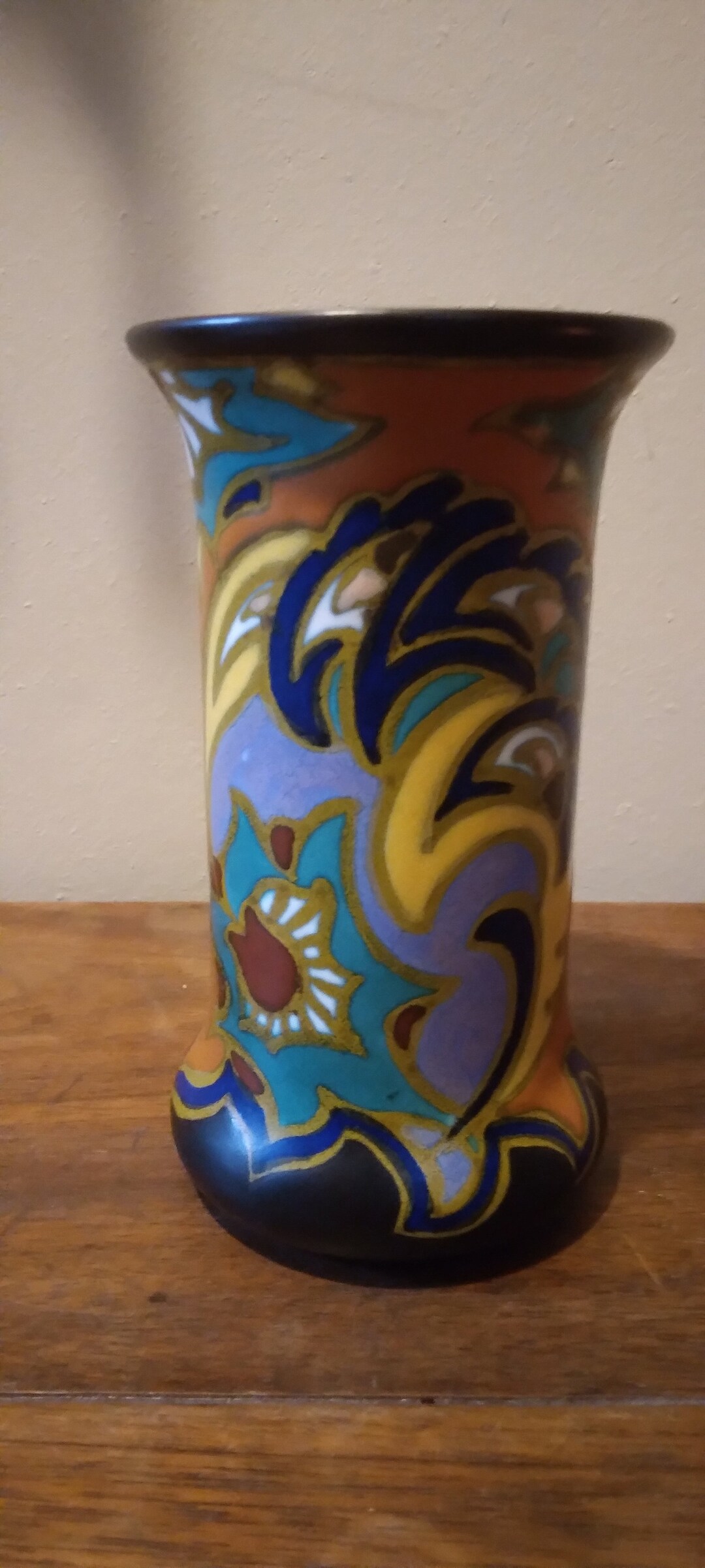 Art Deco Vase Ivora South Holland Gouda Pottery - Etsy