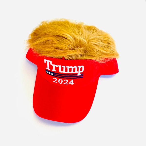Trump Hat With Hair - Etsy