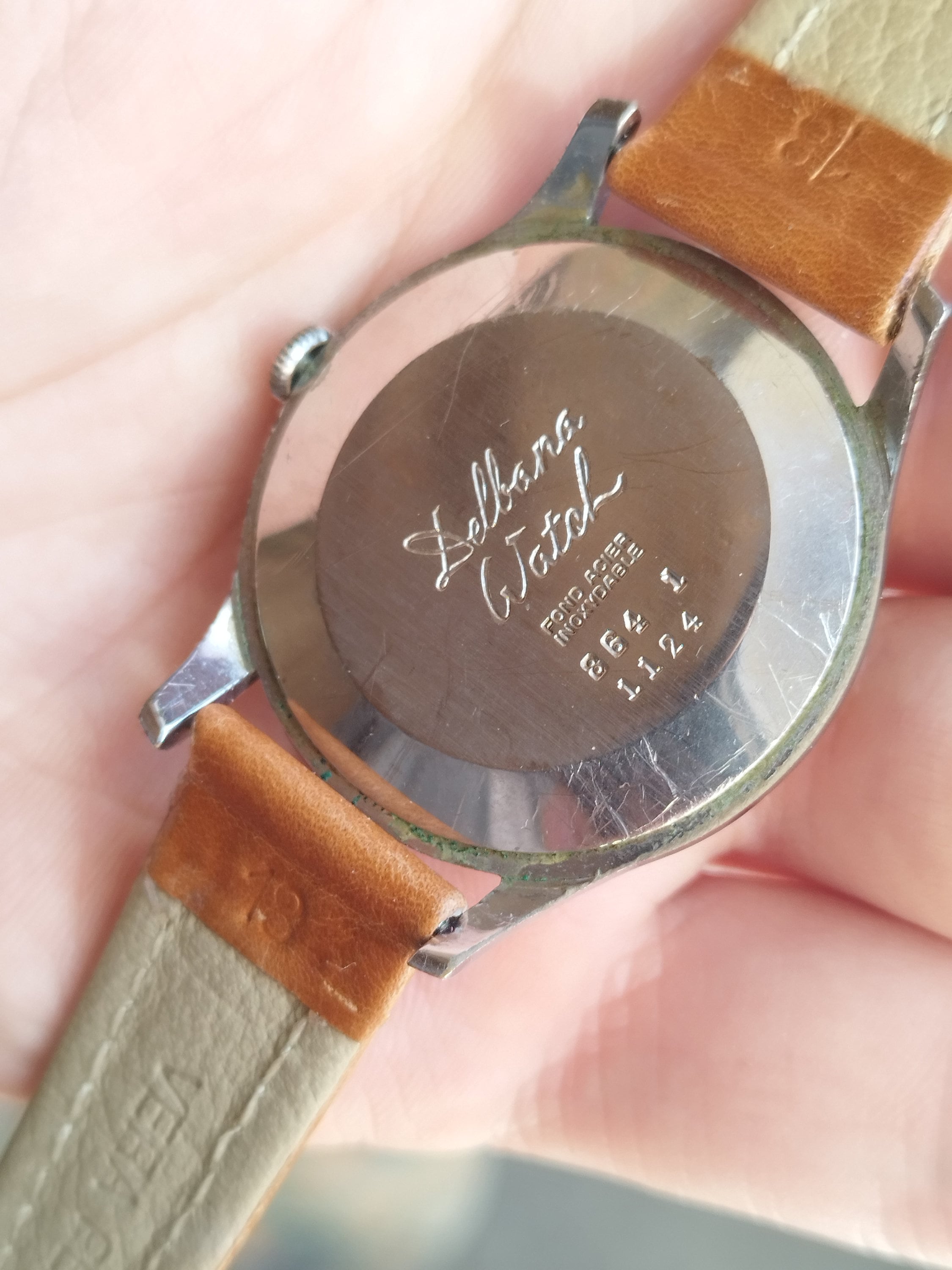 Delbana Jumbo Manual Wind Watch Vintage - Etsy