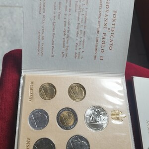 Sets of Coins Silver 0,835 Vatican City Perfect Condition Italy ...