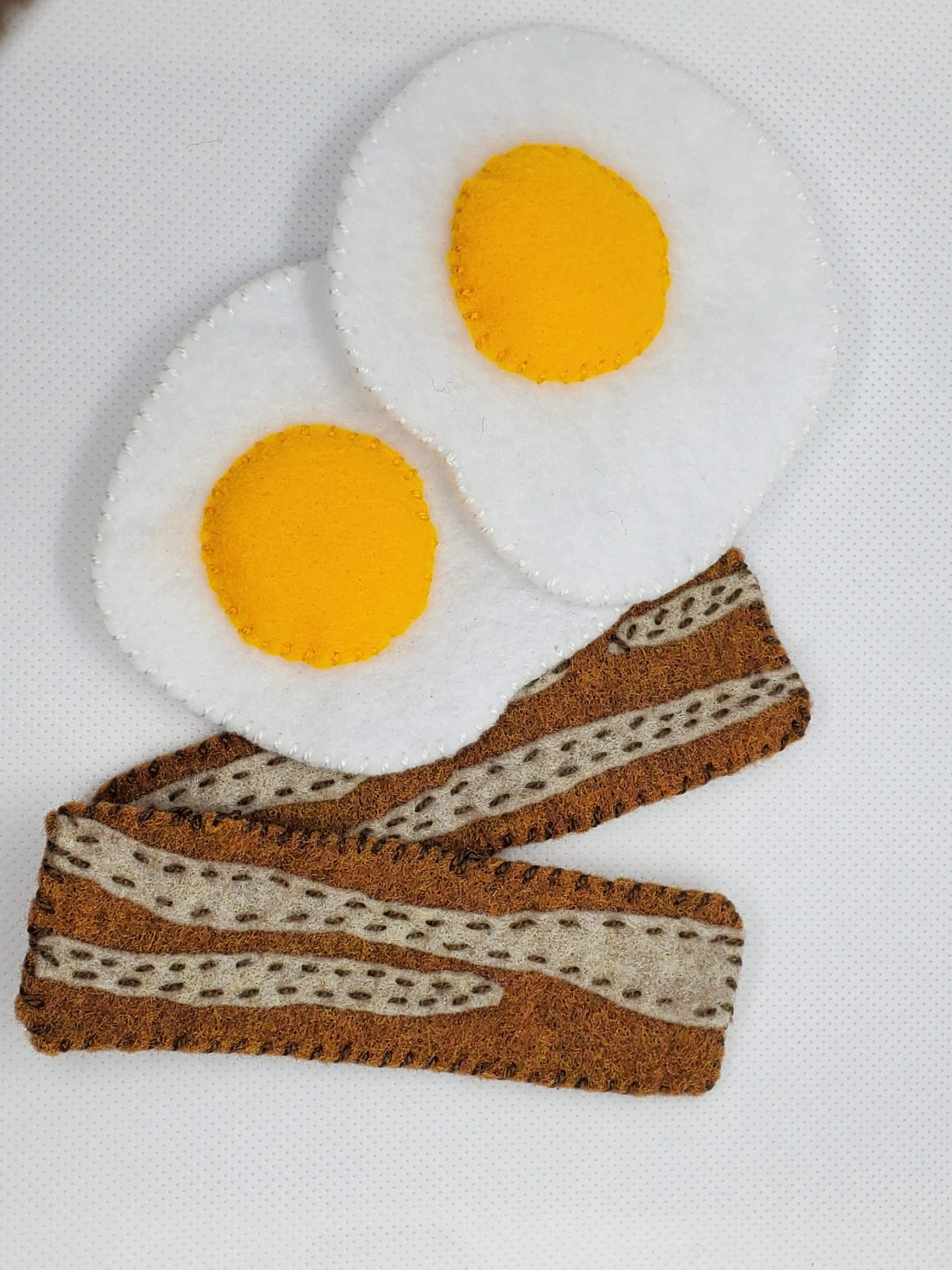 Felt Bacon and Eggs Breakfast Food - Etsy