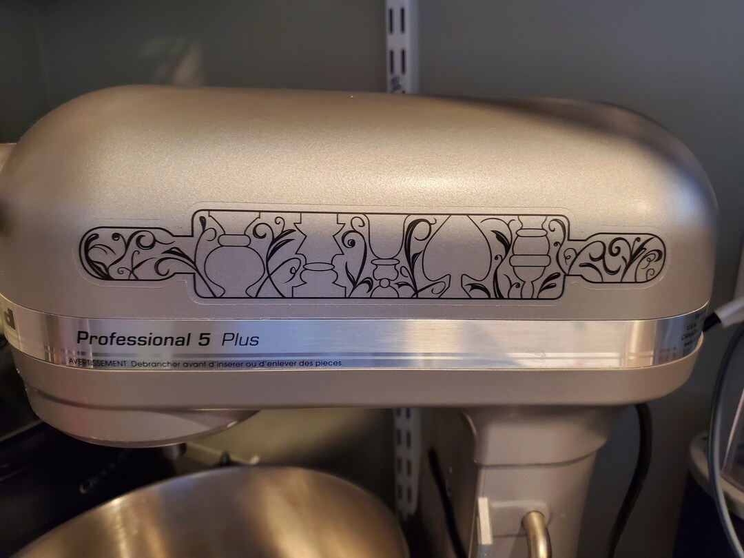 Clear Rolling Pin Silhouette Hand Drawn Vinyl Sticker Decal - Etsy