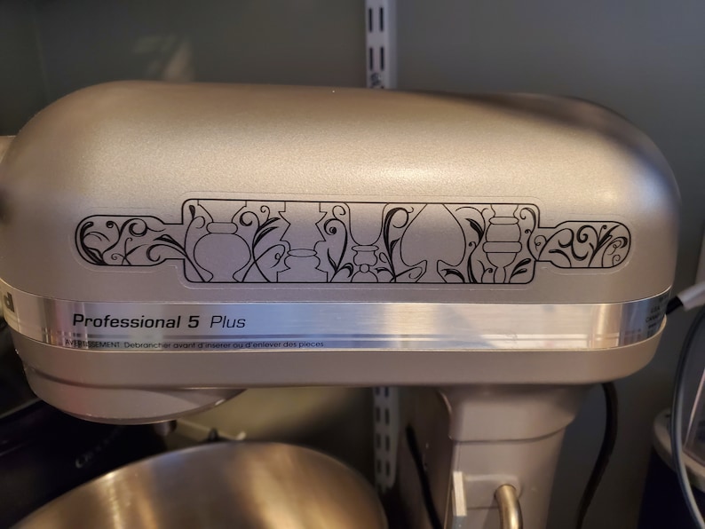 Clear Rolling Pin Silhouette Hand Drawn Vinyl Sticker Decal - Etsy