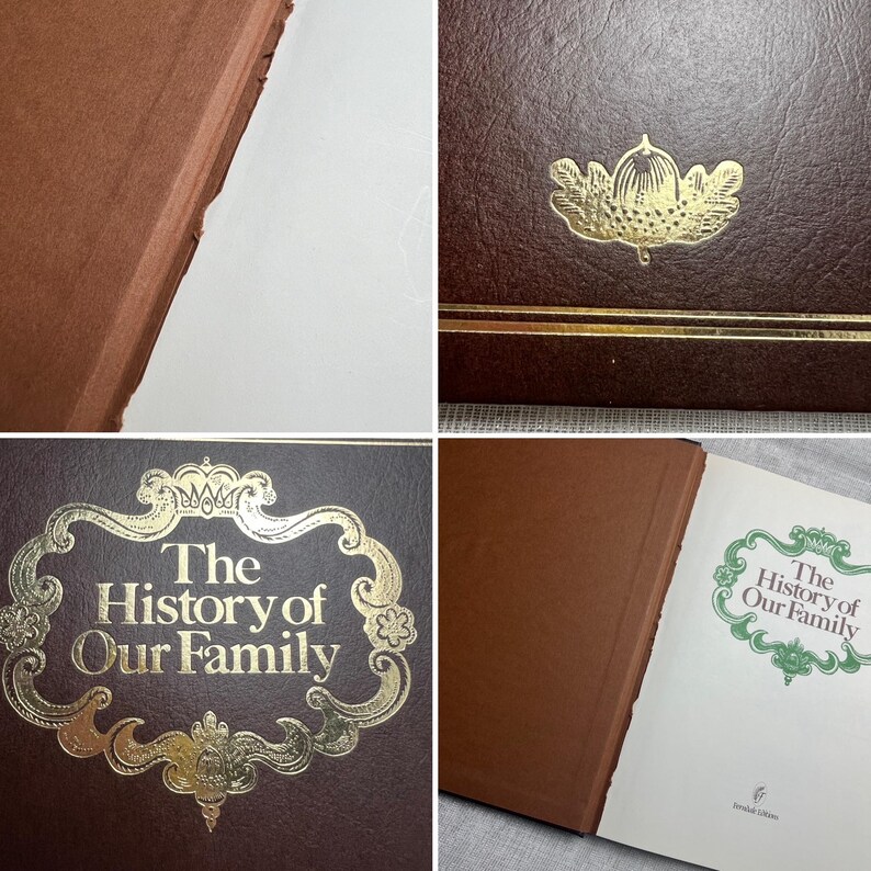 Vintage the History of Our Family Springback Binde Album Julie Hausner ...