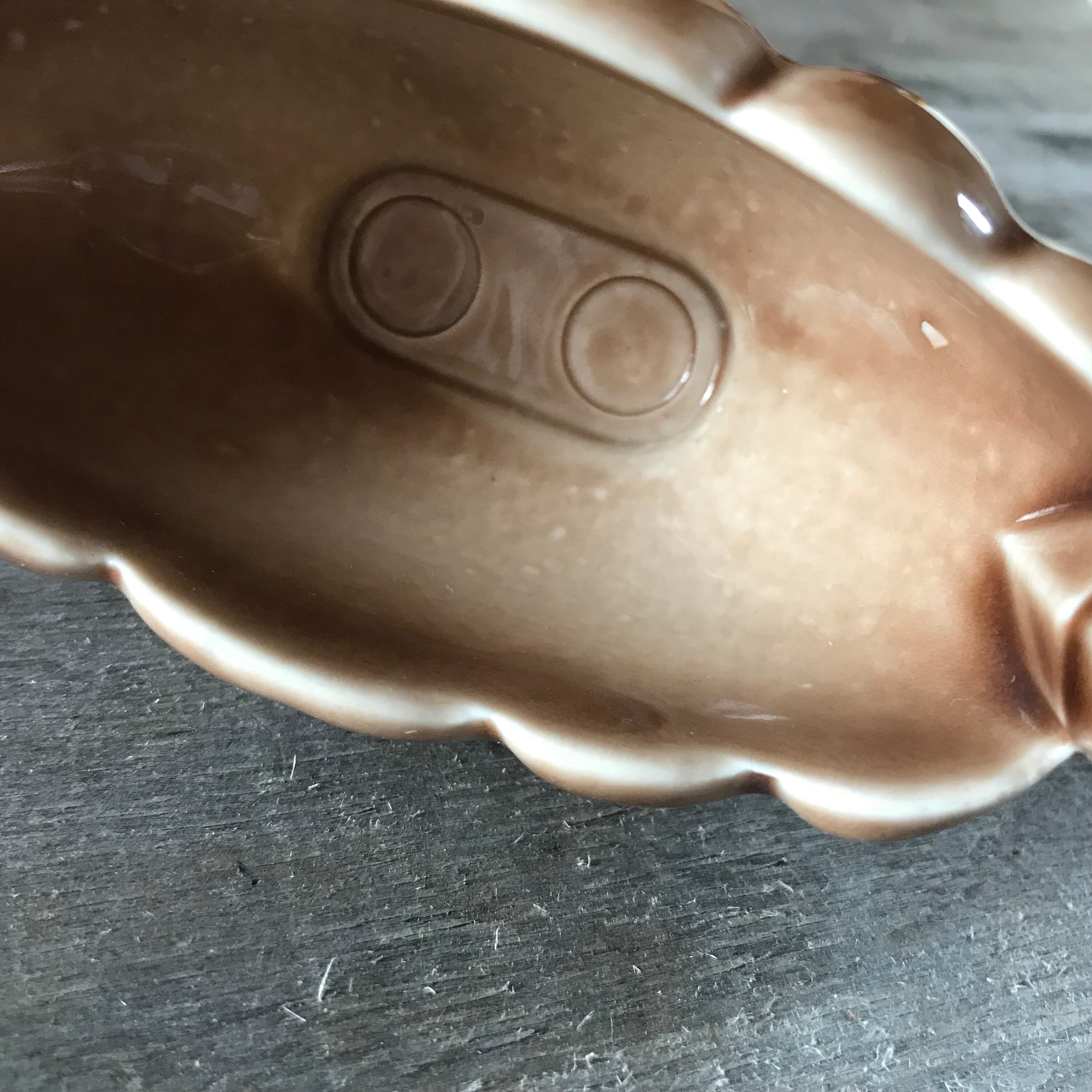 Vintage Wade Pottery Beige Glazed Two Handle Small Boat Posy | Etsy