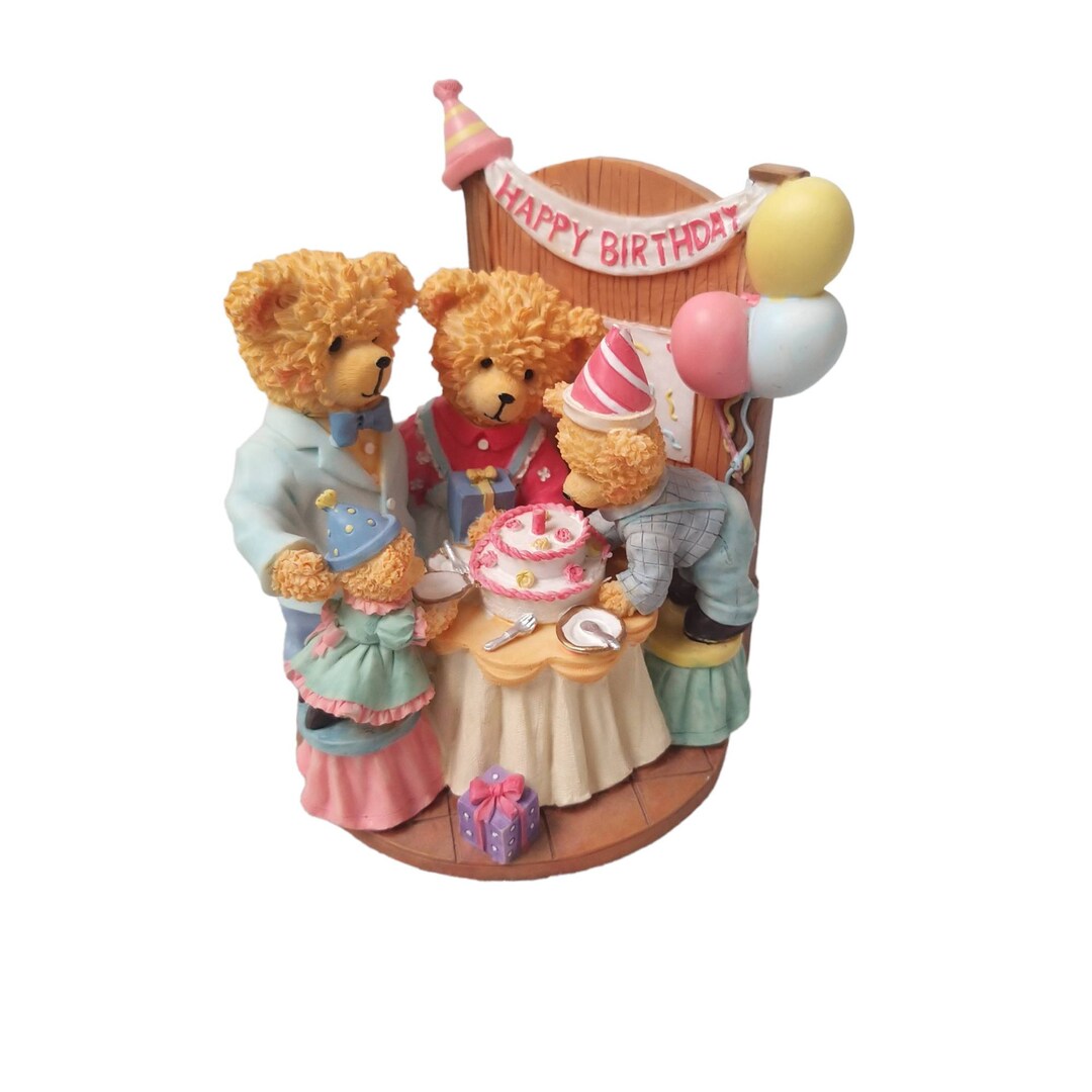 Vintage Teddy Bears Family Lovable Teddies Avon Sarah and Theodore ...