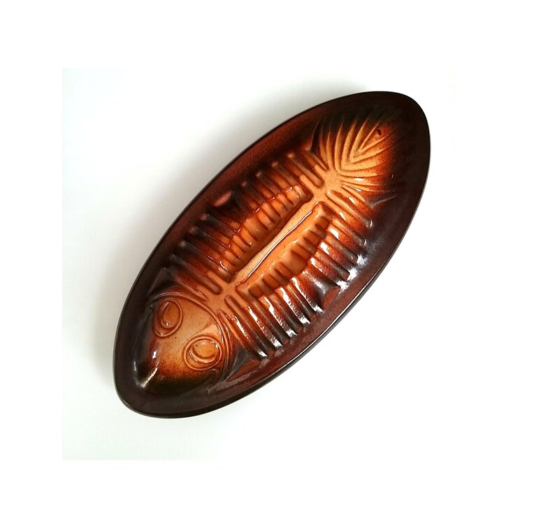 Vintage Terracotta Fish Kettle Large Lidded Dish Ceramiche | Etsy