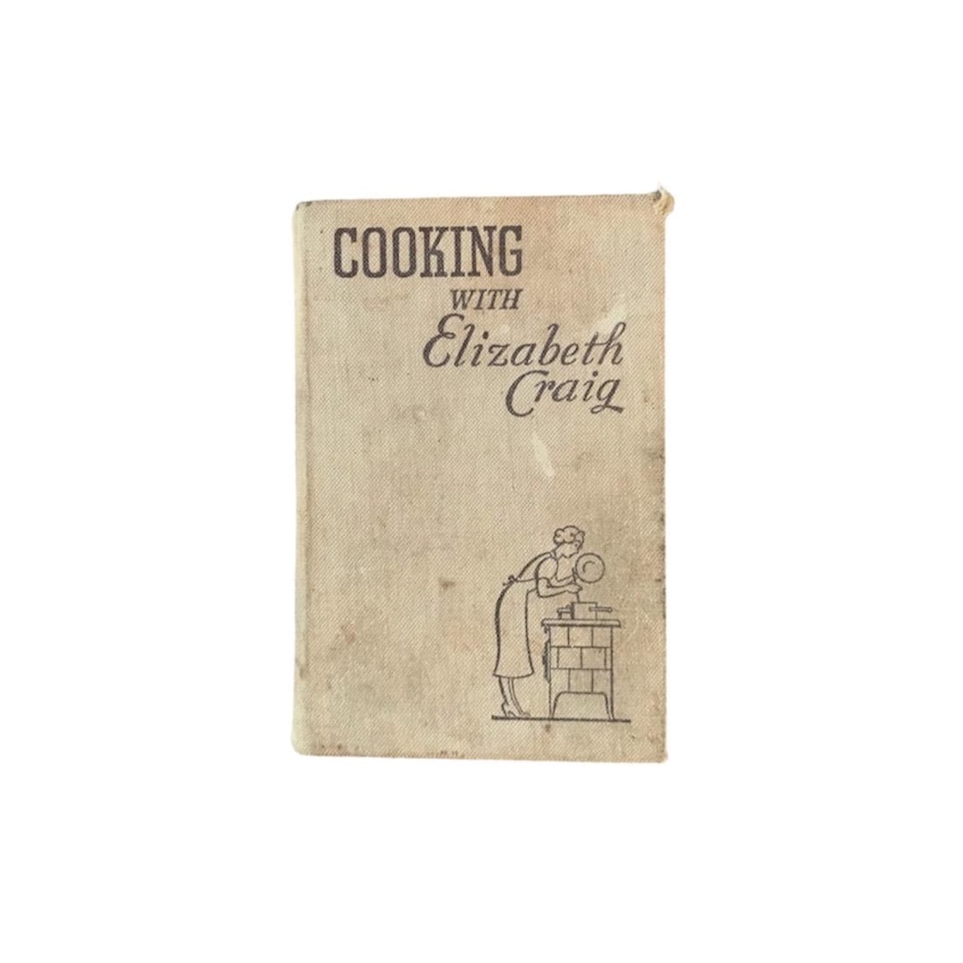 Vintage 1949 Cookery Book Mid-century Cookbook English Recipe Picture ...