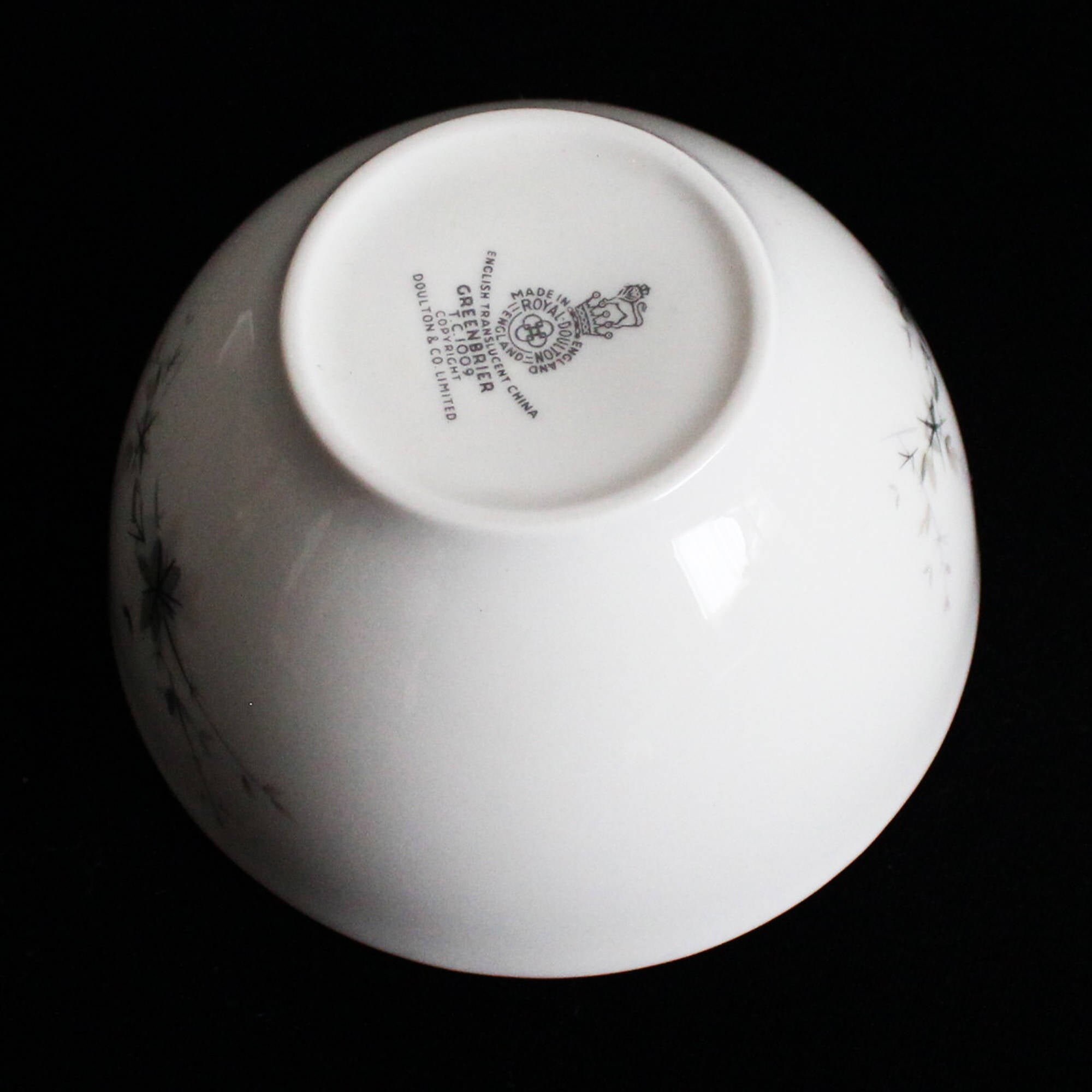 Vintage Royal Doulton English Translucent China Greenbrier - Etsy