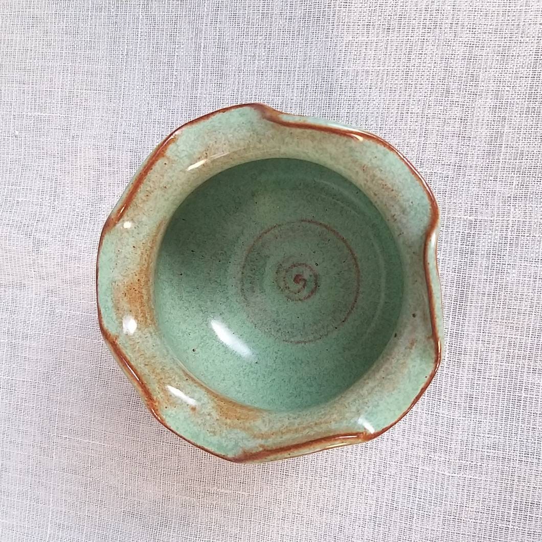 Vintage Studio Pottery Cornwall St Nectans Tintagel Green - Etsy UK