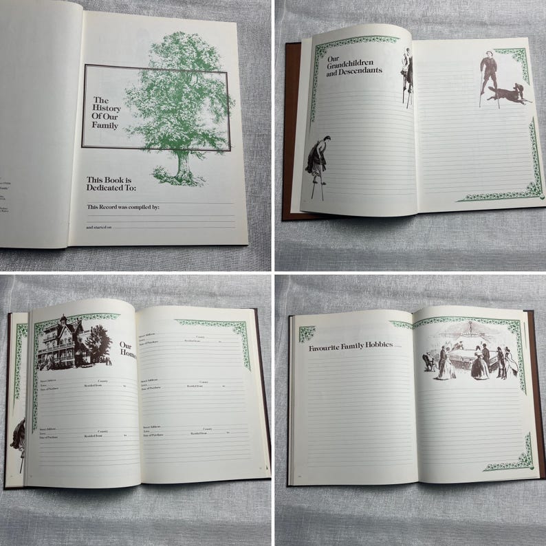 Vintage the History of Our Family Springback Binde Album Julie Hausner ...