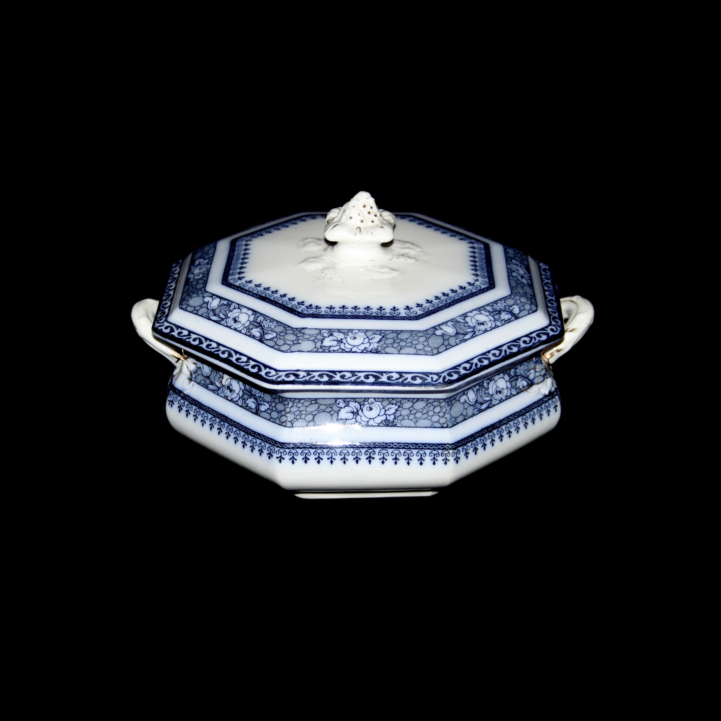 Antique Losol Ware Ormonde Keeling & Co Octagonal Vegetable - Etsy UK