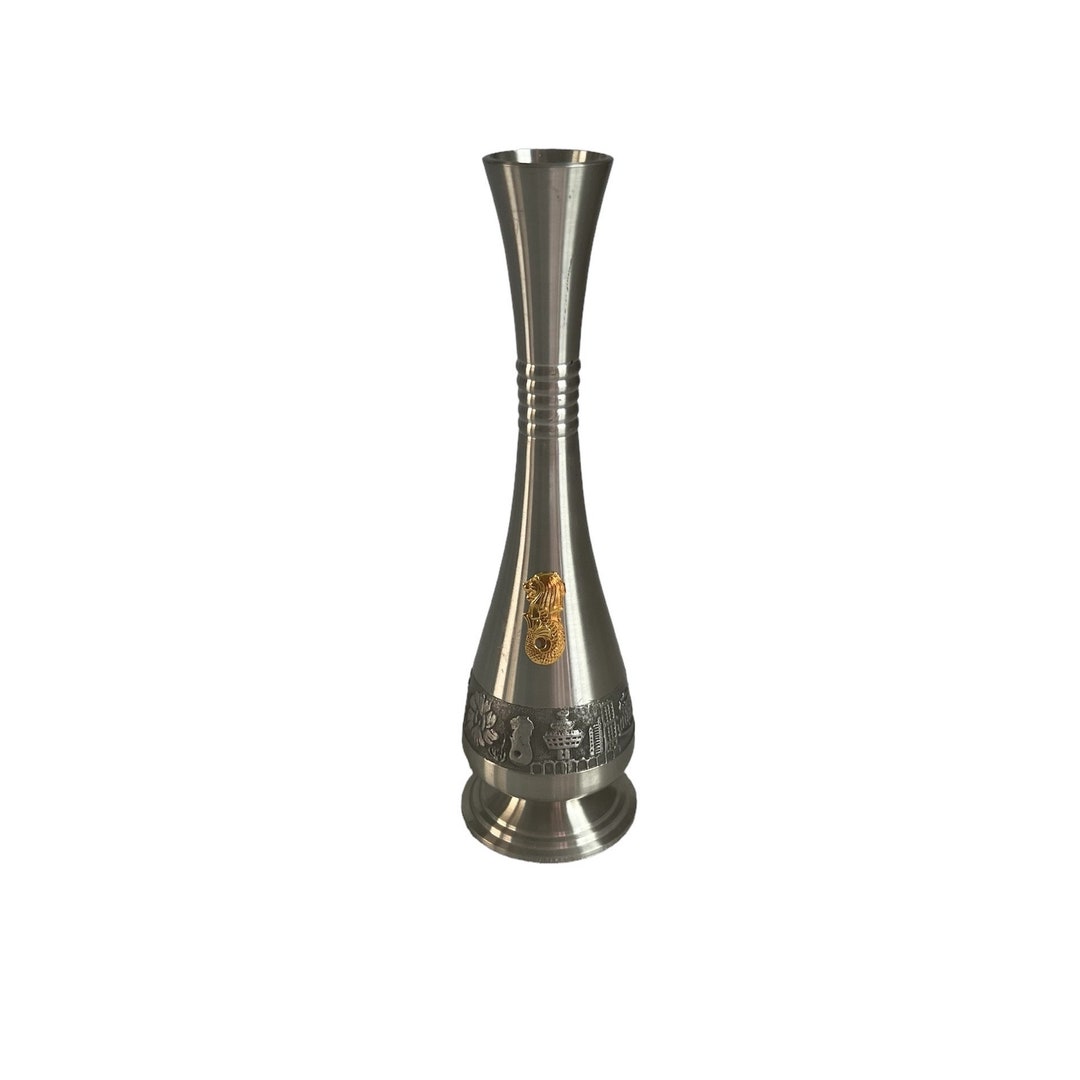 Vintage William Morris Royal Selangor Pewter Merlion Singapore Pattern ...