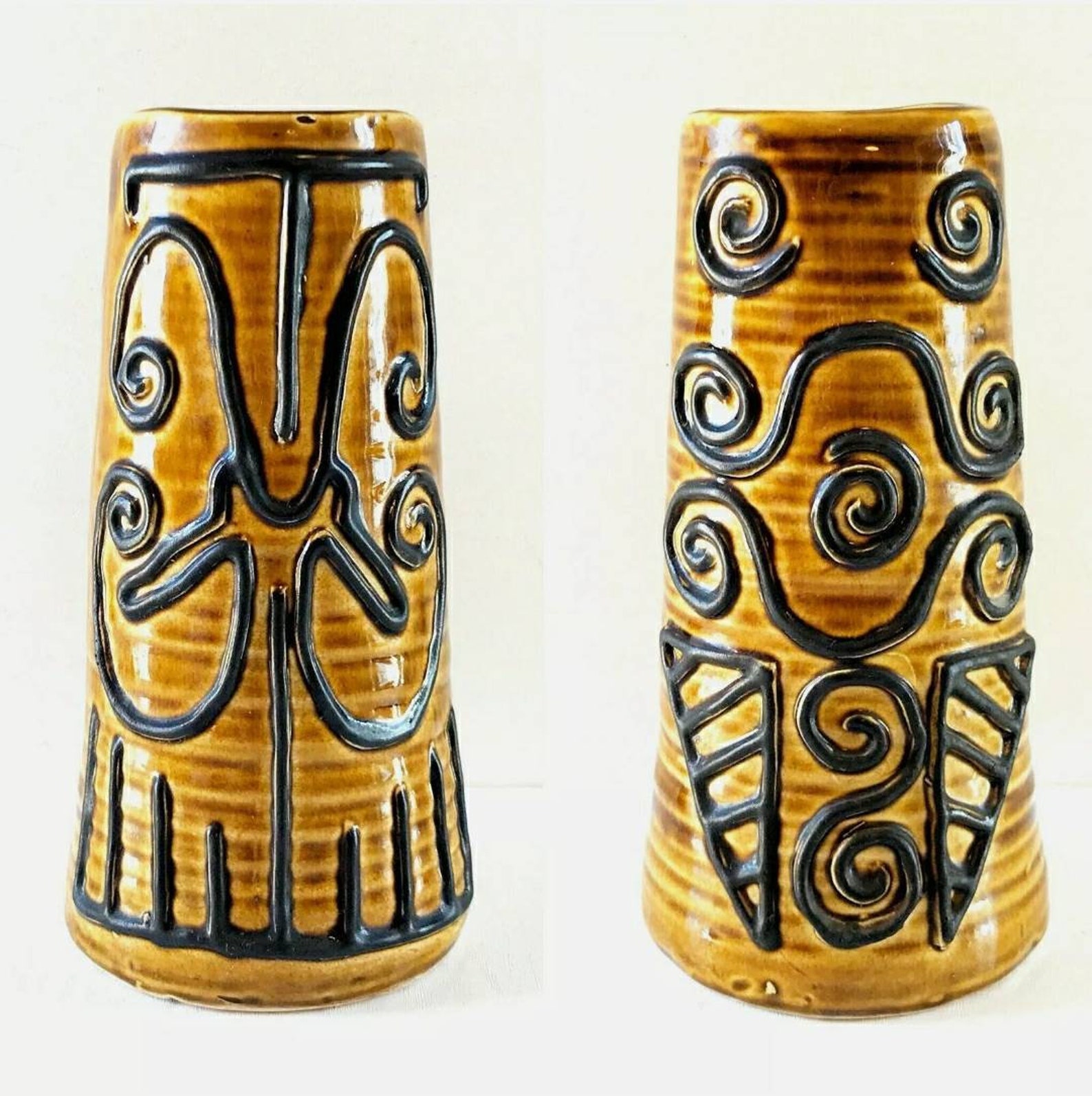 Vintage Harmony Pottery Cornwall Ceramic Yellow Mustard & - Etsy