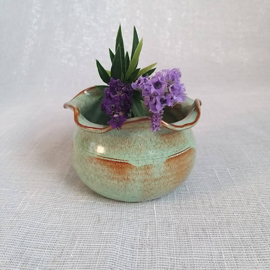 Vintage Studio Pottery Cornwall St Nectans Tintagel Green | Etsy