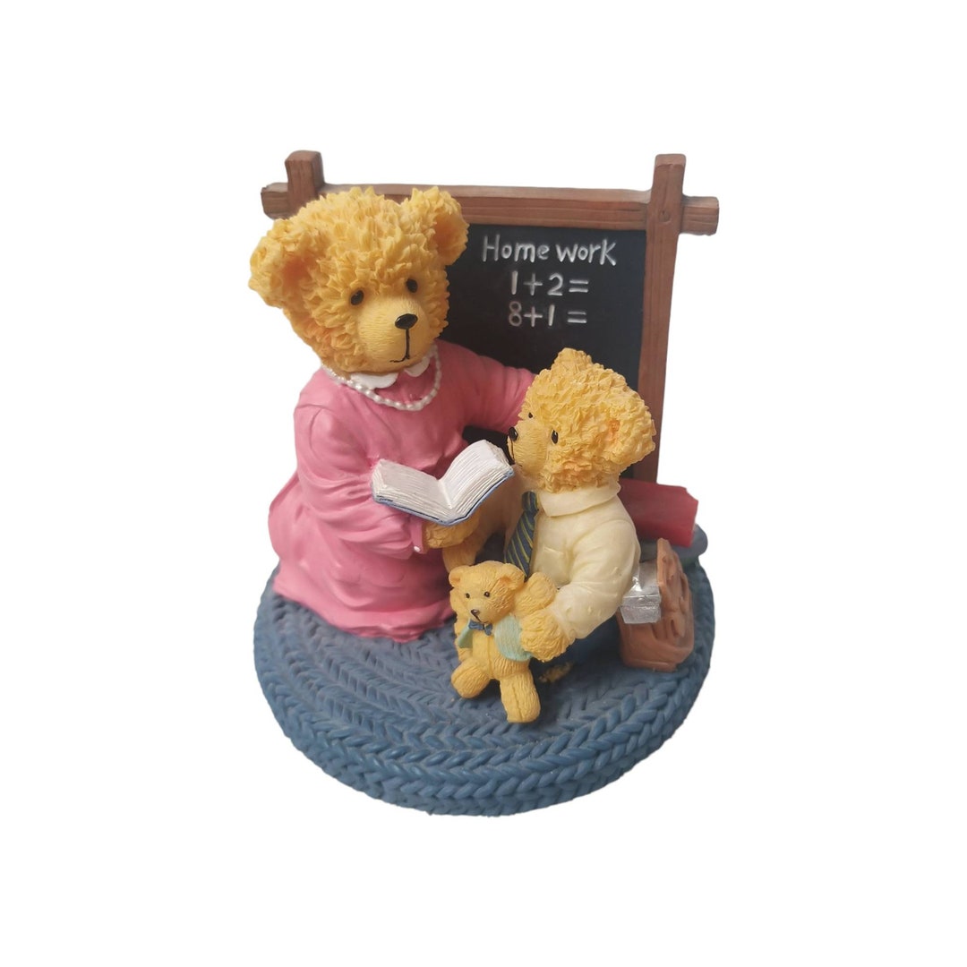 Vintage Teddy Bears Lovable Teddies Avon Sarah and Theodore Edward's ...