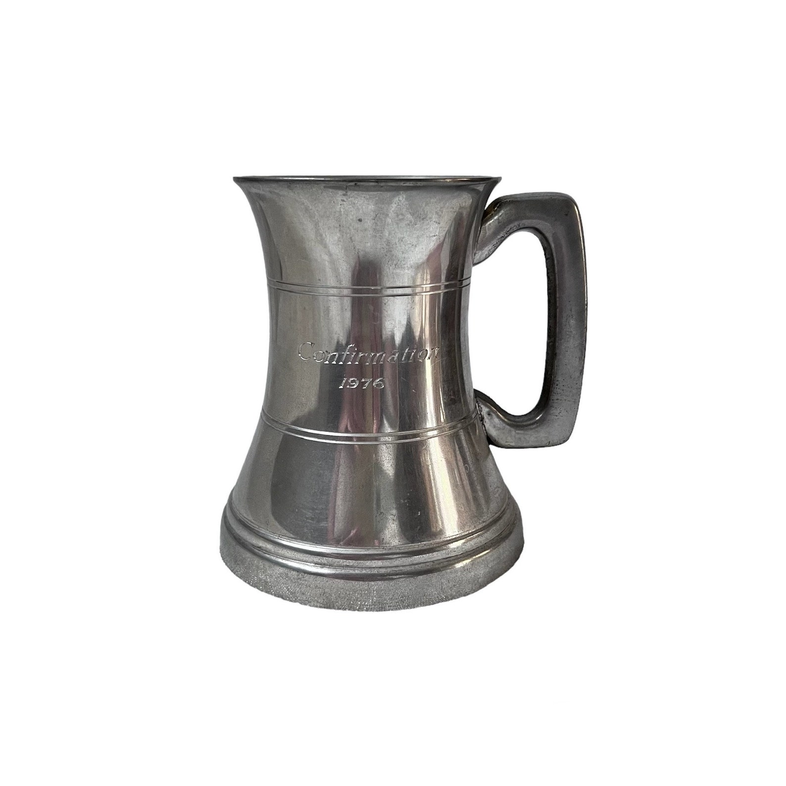 Vintage Raimond Viners Confirmation 1976 English Pewter Tankard Beer ...